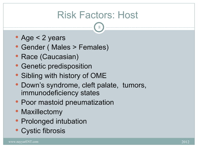 Otitis media with effusion ome | PPT | Ear, Nose and Throat Conditions ...