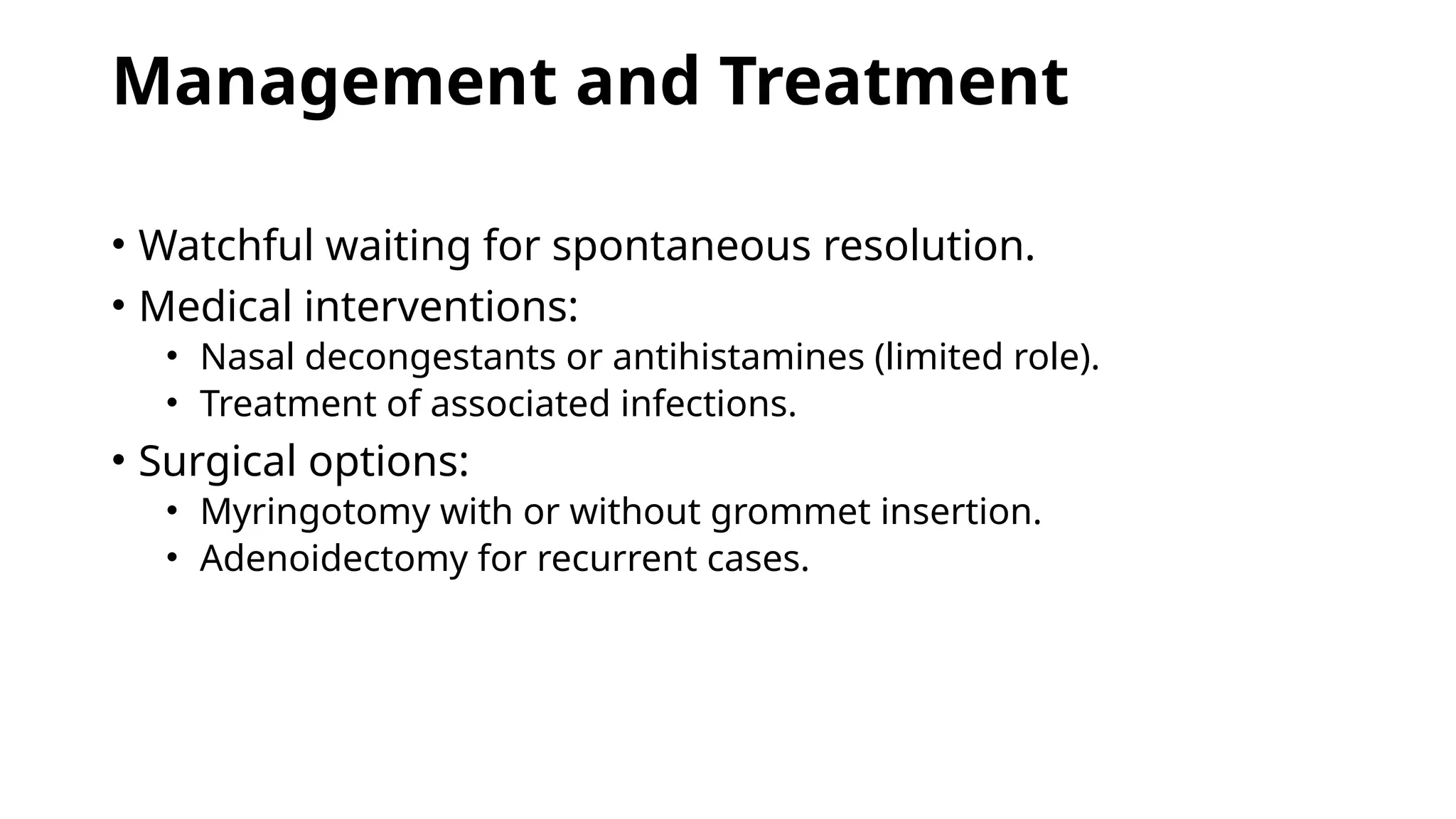Otitis Media with Effusion (OME).pptx ENT | PPTX