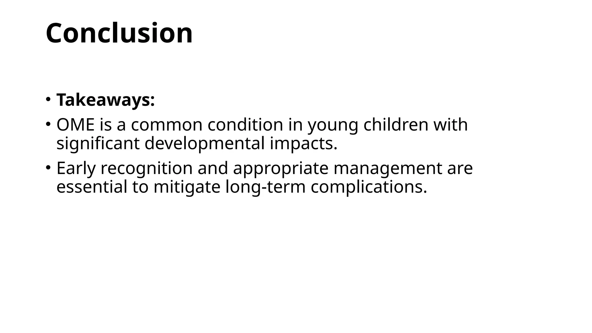 Otitis Media with Effusion (OME).pptx ENT | PPTX