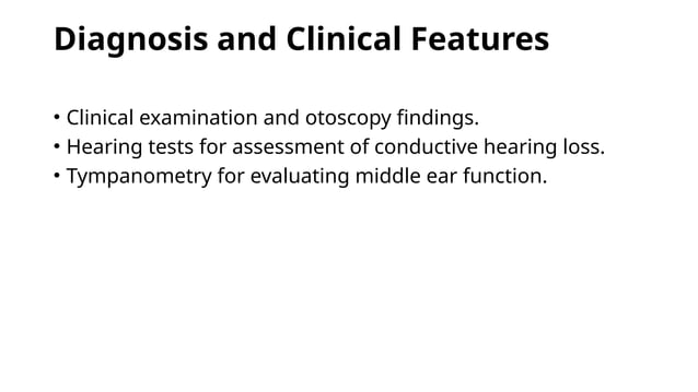 Otitis Media with Effusion (OME).pptx ENT | PPTX