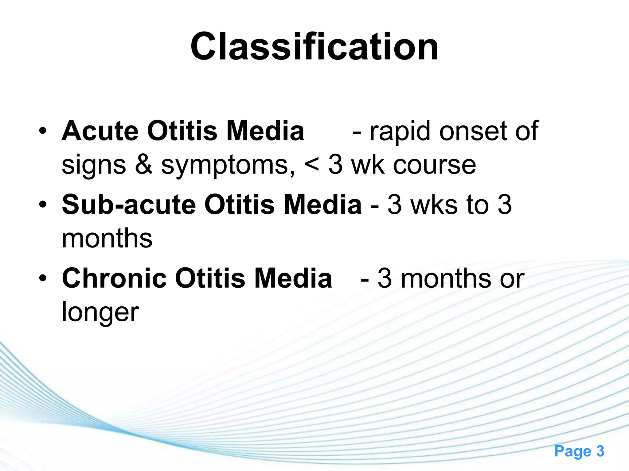 Otittis media | PPTX