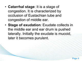 Otittis media | PPTX
