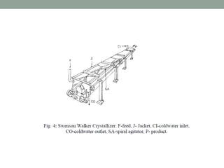Swenson Walker Crystalizer | PPT