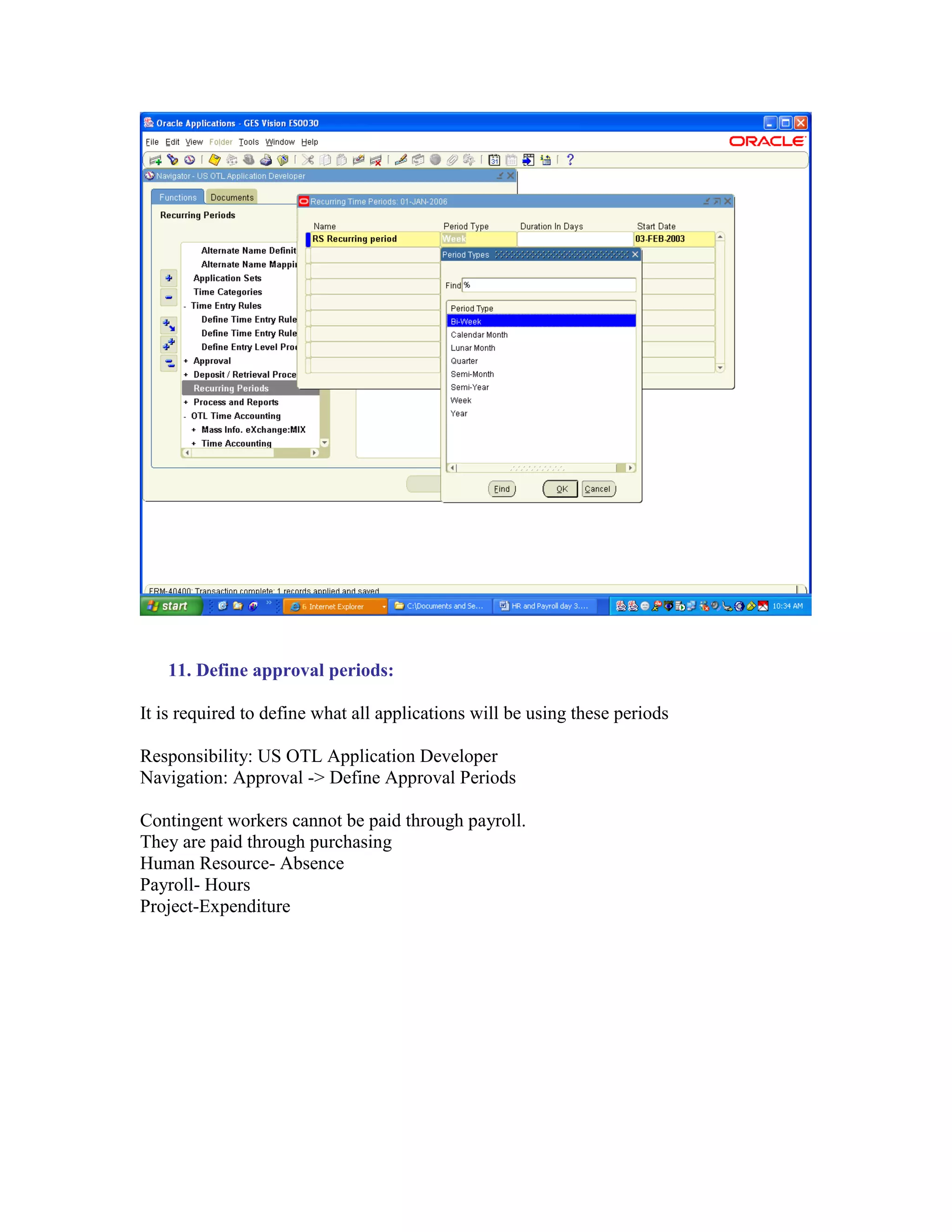 Otl Oracle Time and Labor | PDF