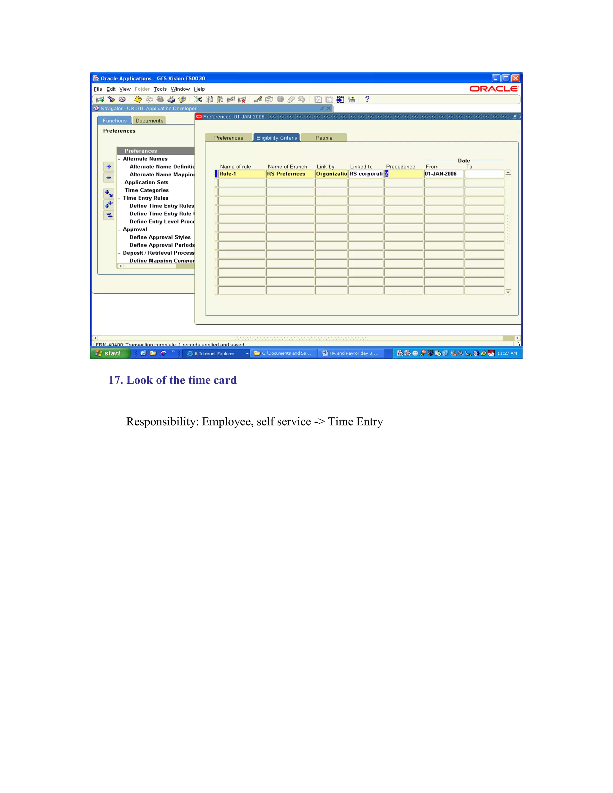 Otl Oracle Time and Labor | PDF | Business | Business and Finance