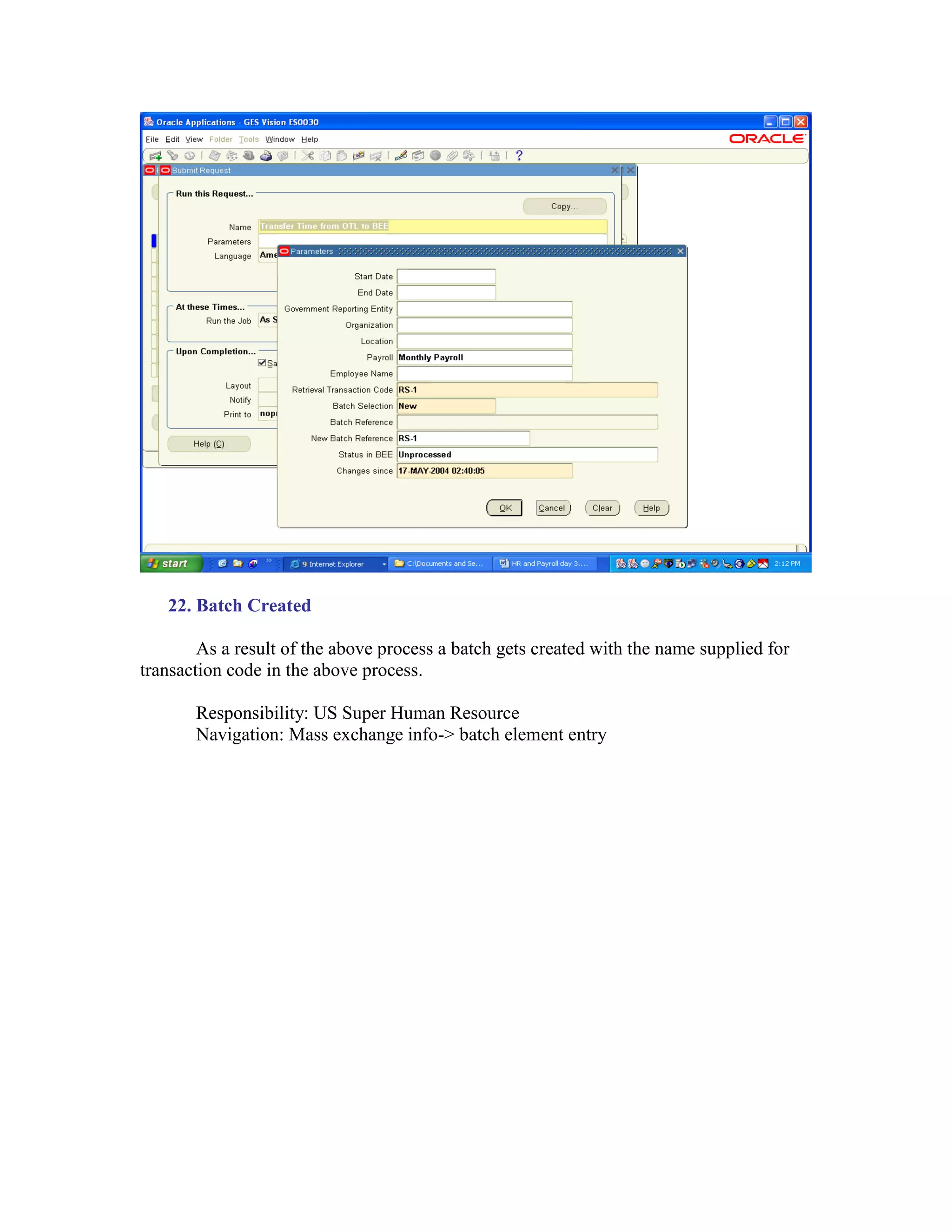 Otl Oracle Time and Labor | PDF