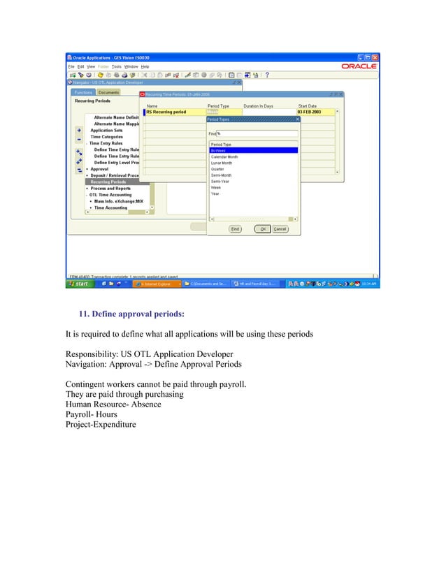 Otl Oracle Time and Labor | PDF | Business | Business and Finance