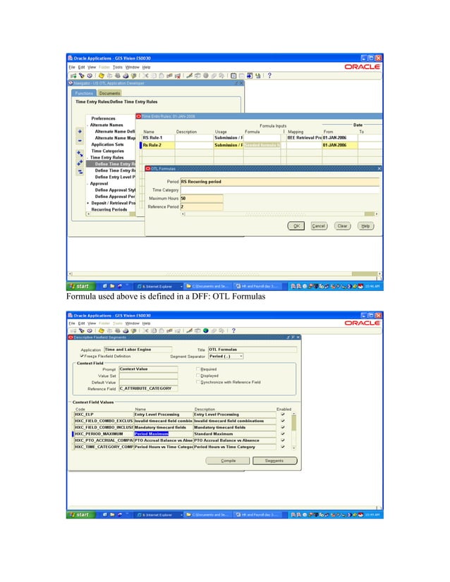 Otl Oracle Time and Labor | PDF | Business | Business and Finance