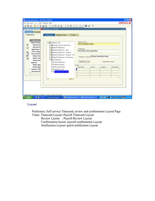 Otl Oracle Time and Labor | PDF | Business | Business and Finance