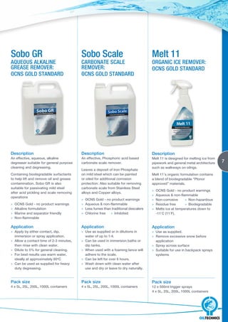 Oil Technics Ltd: Decommissioning solutions brochure. | PDF