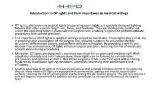 OT lights by HPD | PPTX
