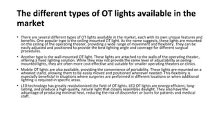 OT lights by HPD | PPTX