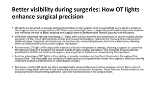 OT lights by HPD | PPTX