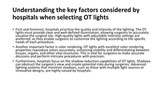 OT lights by HPD | PPTX