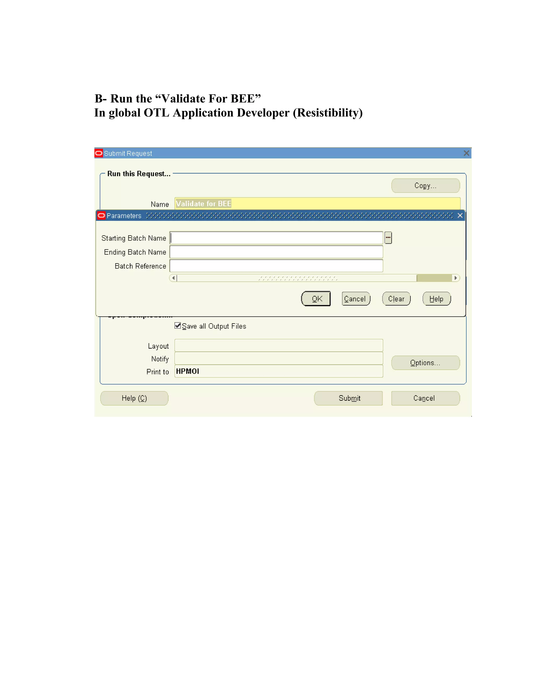 Oracle ebs otl setup document | DOC