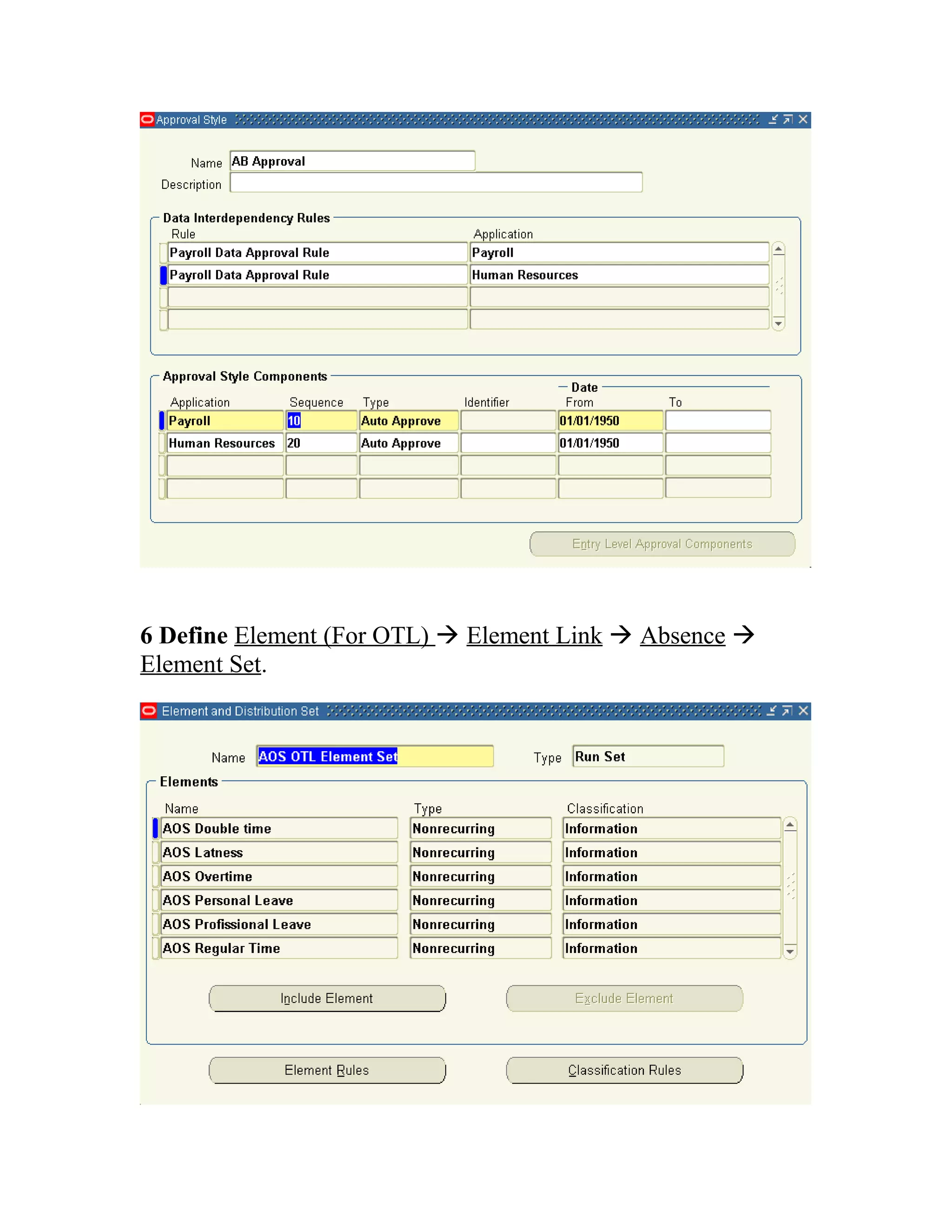 Oracle ebs otl setup document | DOC