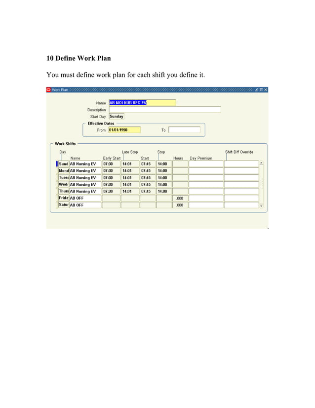 Oracle ebs otl setup document | DOC