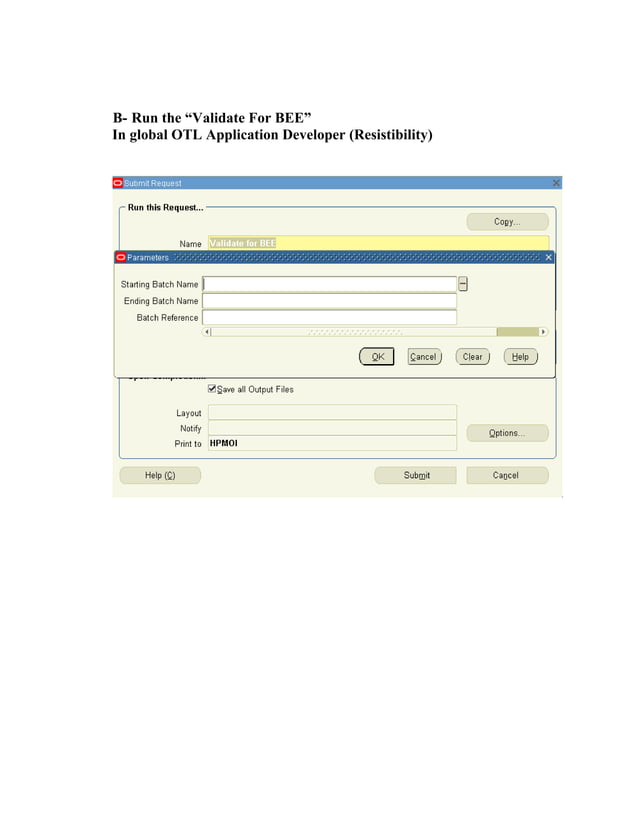 Oracle ebs otl setup document | DOC