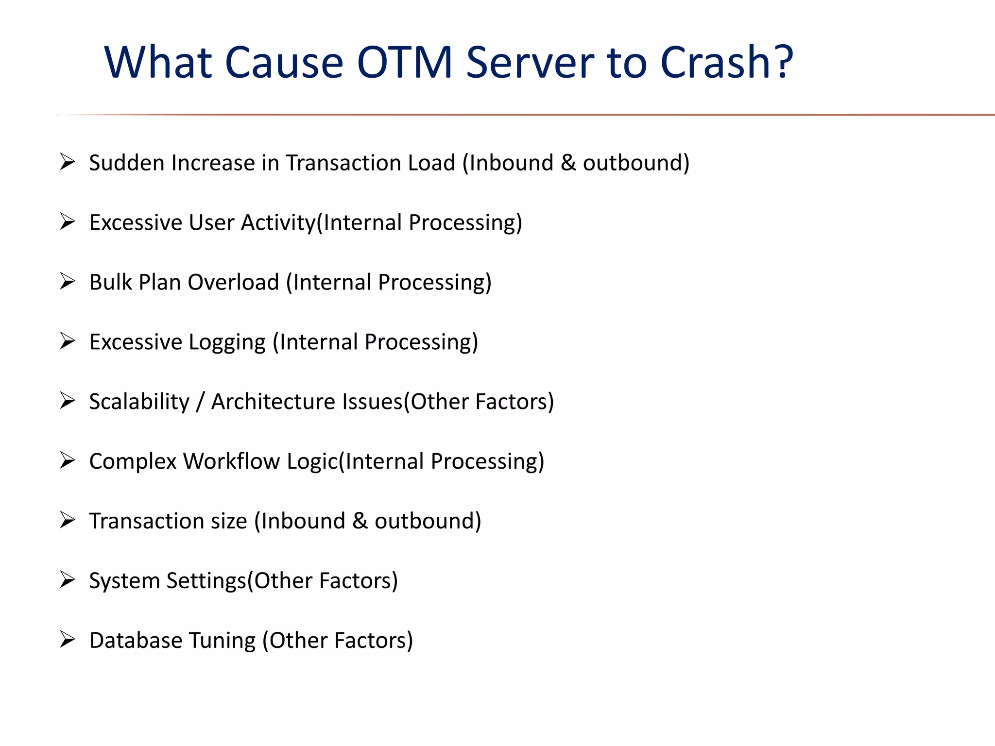 OTM(Oracle Transport Management) | PPTX