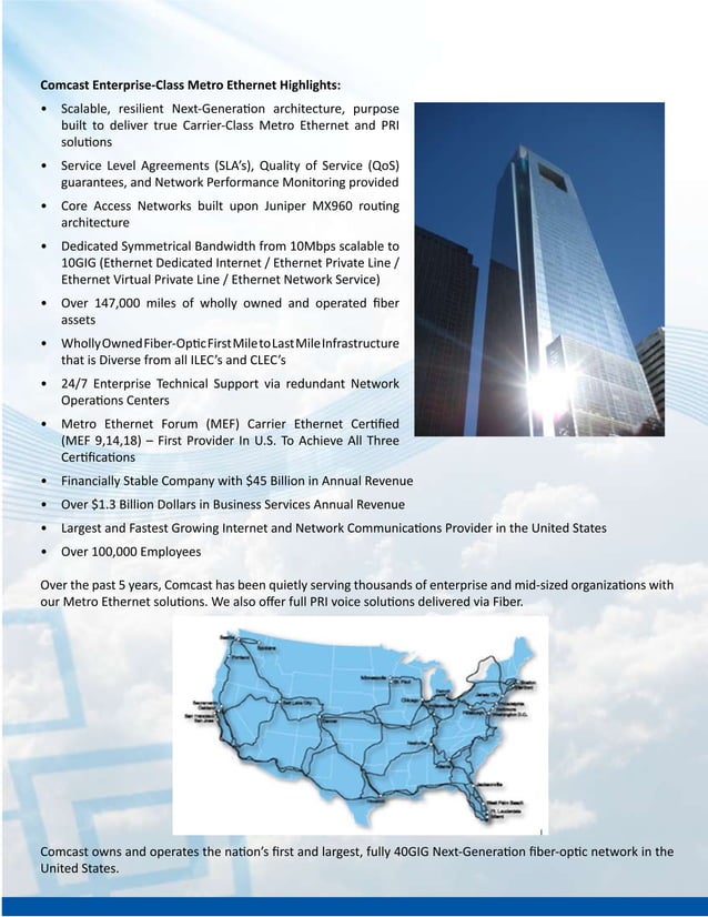 Otm comcast brochure | PDF