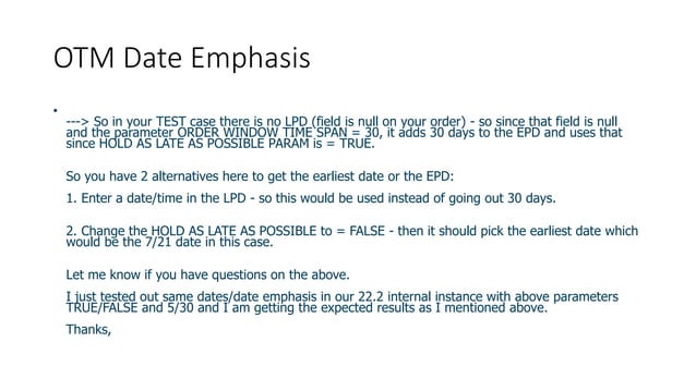 OTM Date Emphasis.pptx
