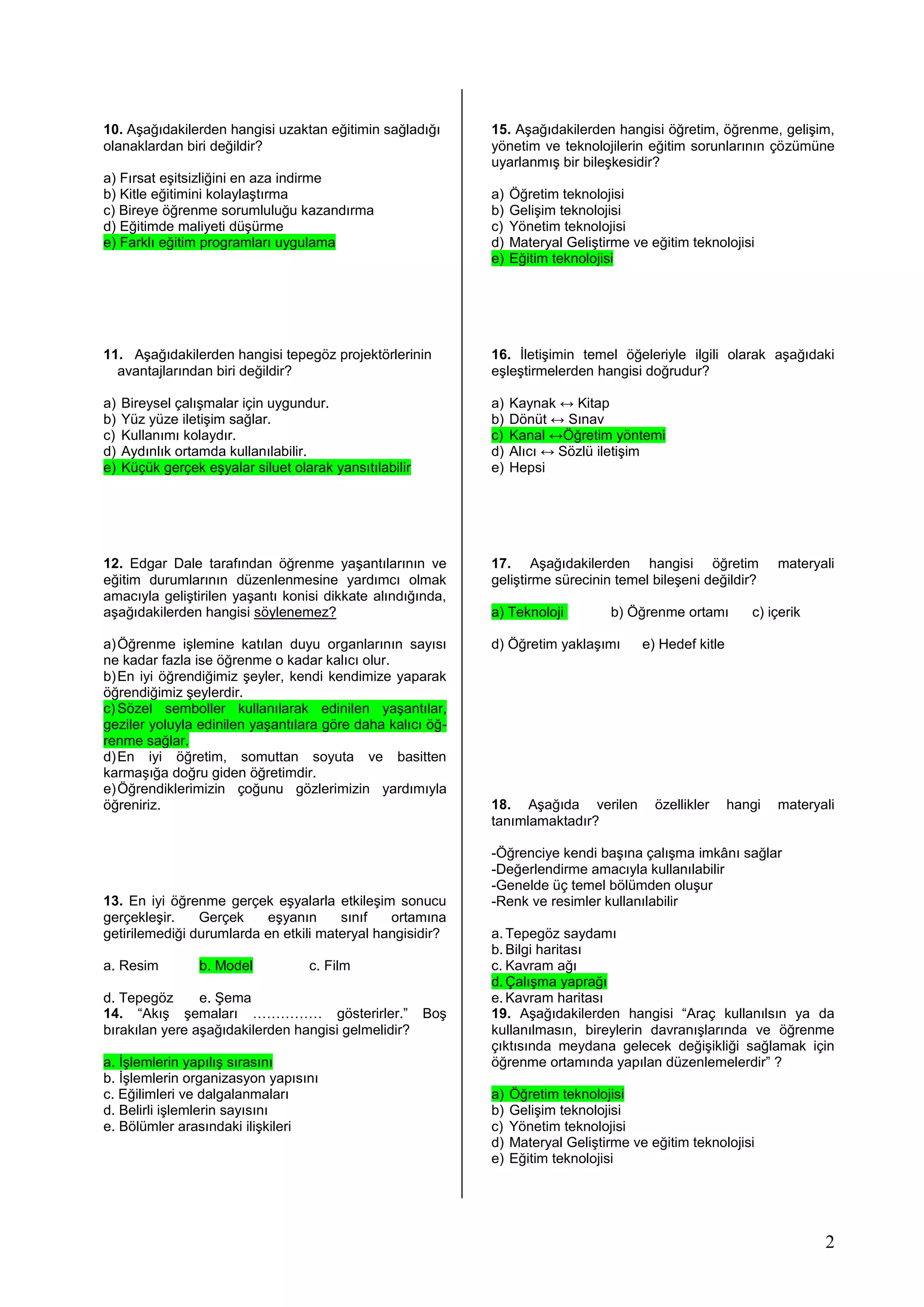 Otmg sorular | PDF