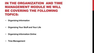 Otm session 1 introduction | PPTX