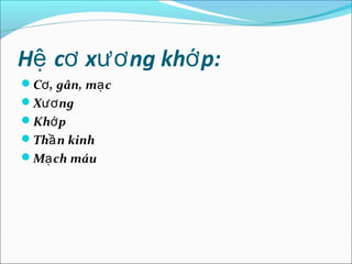 đO tầm vận động khớp | PPT