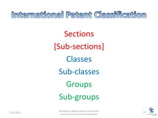 OTN - Mining the patent system to improve research and its ...