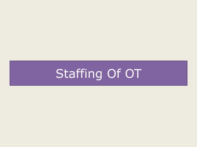 Ot nursing | PPTX