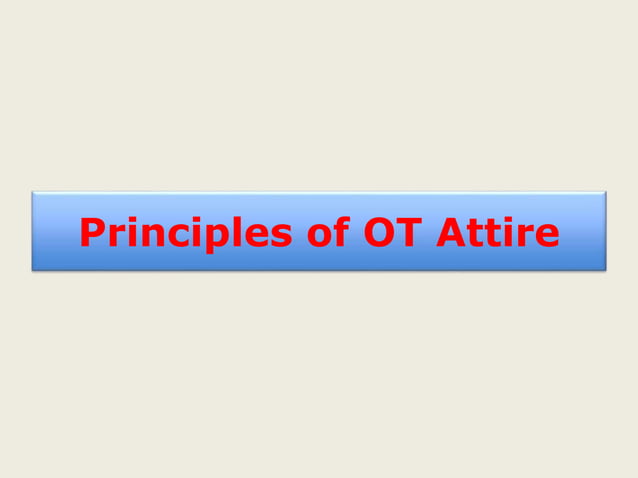 Ot nursing | PPTX