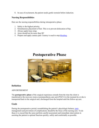 Ot nursing & suturing | PDF