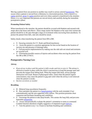 Ot nursing & suturing | PDF