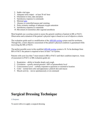 Ot nursing & suturing | PDF