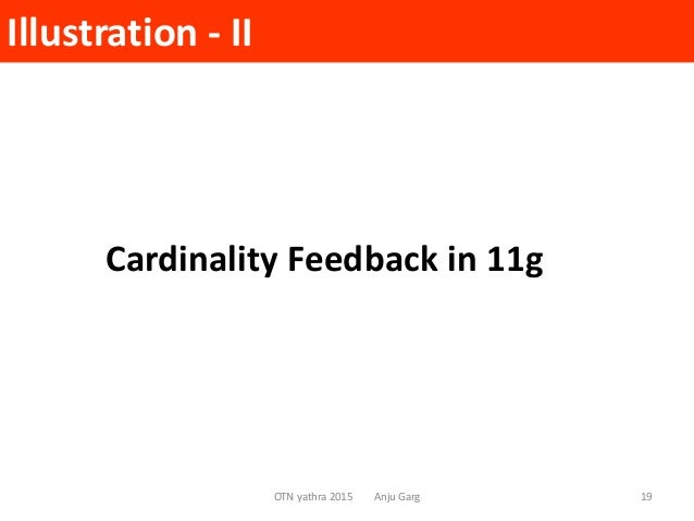 Adaptive Query Optimization in 12c