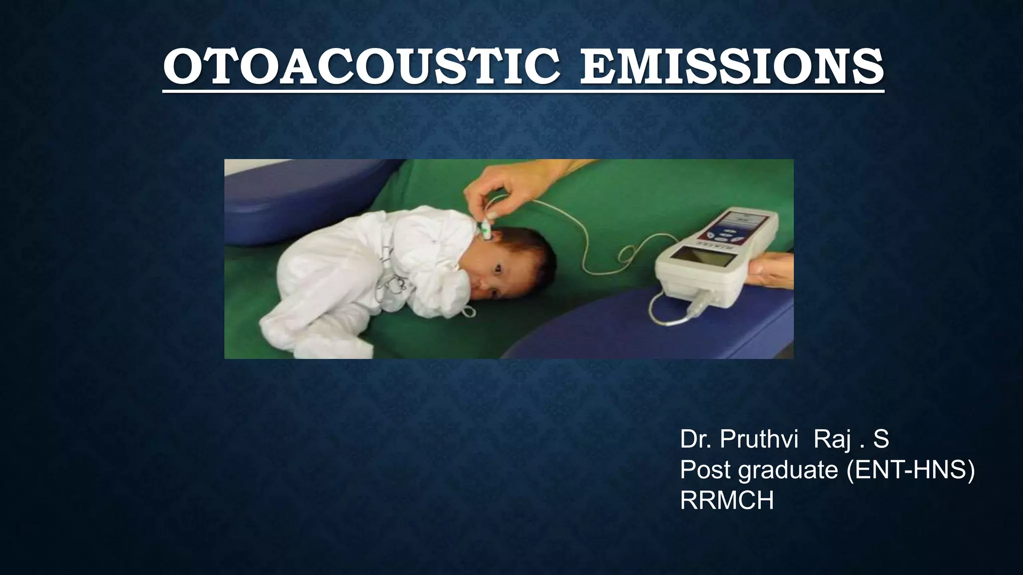 Otoacoustic emission | PPT