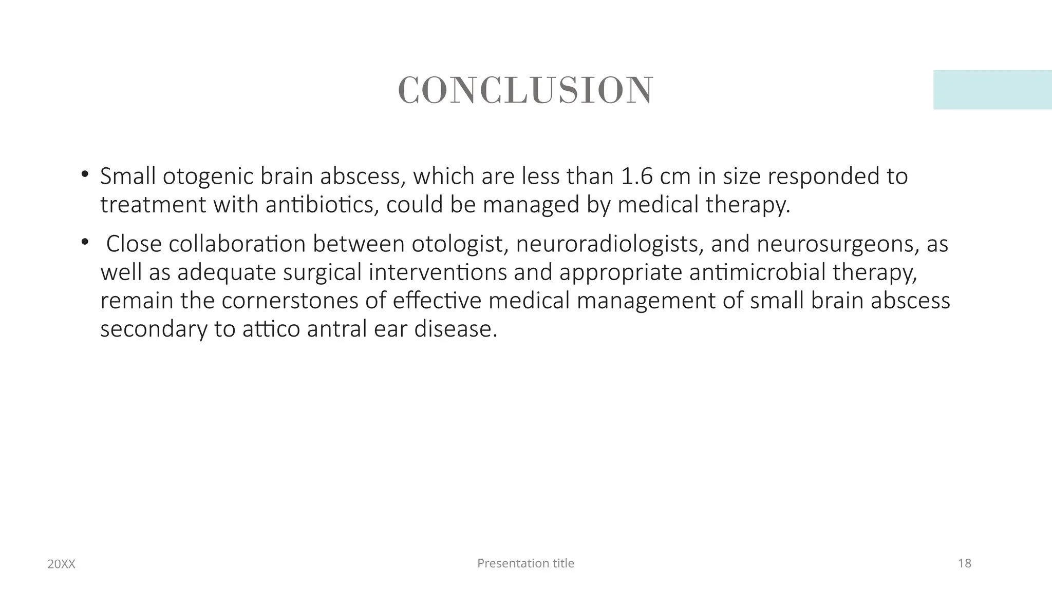 presentation on otogenic brain abscess, ent | PPTX