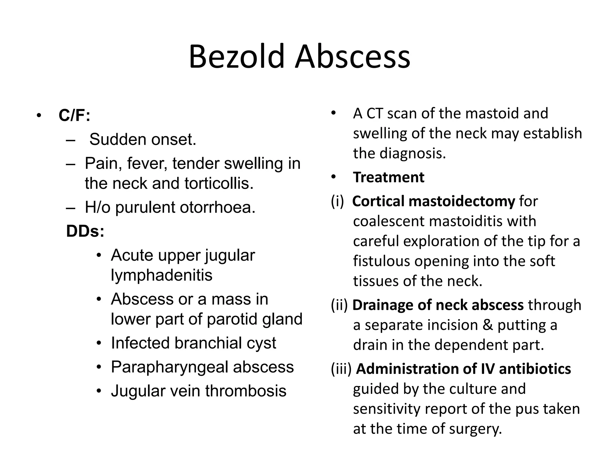 OTOLOGY POINTS & Post-auricular abscesses.pptx