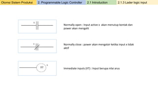 Otomasi industri pertemuan 2 programmable logic controller | PDF