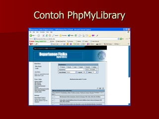 Otomasi perpustakaan dan open source software | PPT