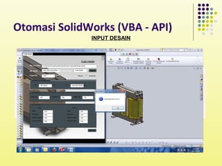 Otomasi Design with SolidWorks | PPT