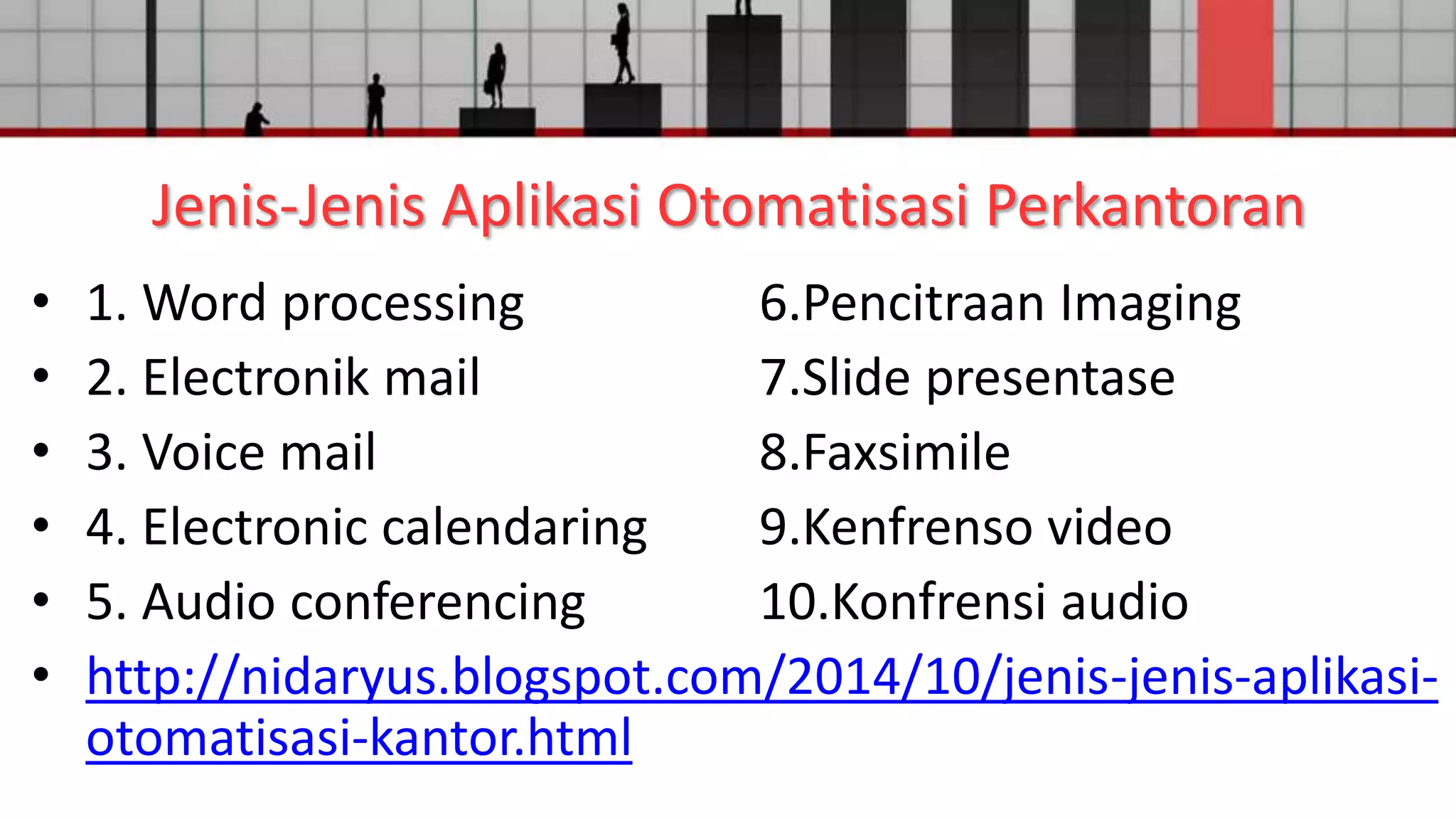 Otomatisasi perkantoran | PPTX