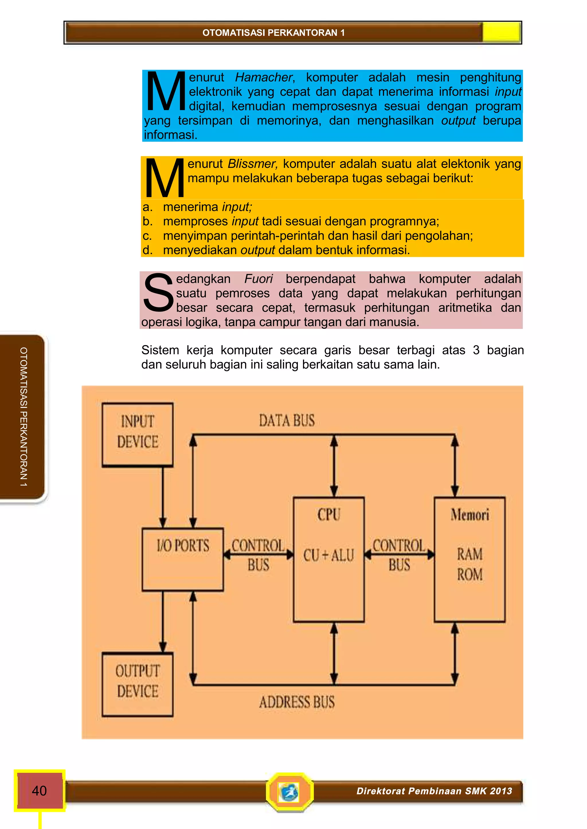 Otomatisasi perkantoran 1 | PDF