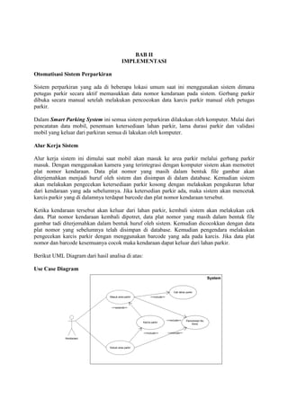 Otomatisasi sistem perparkiran | PDF