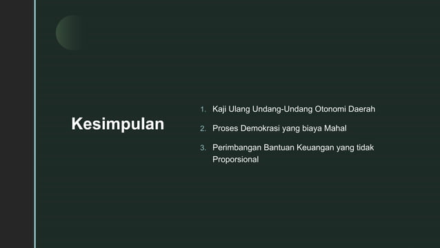OTONOMI DAERAH-1.pptx asas desentralisasi, dekonsentrasi, dan tugas pembantuan. | PPTX