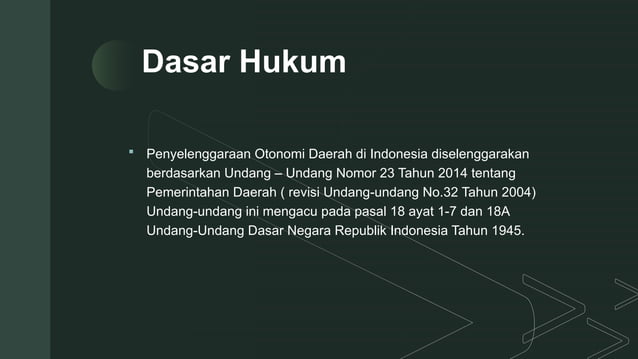 OTONOMI DAERAH-1.pptx asas desentralisasi, dekonsentrasi, dan tugas pembantuan. | PPTX