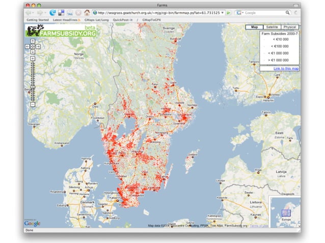 Farm Subsidy Transparency | PDF