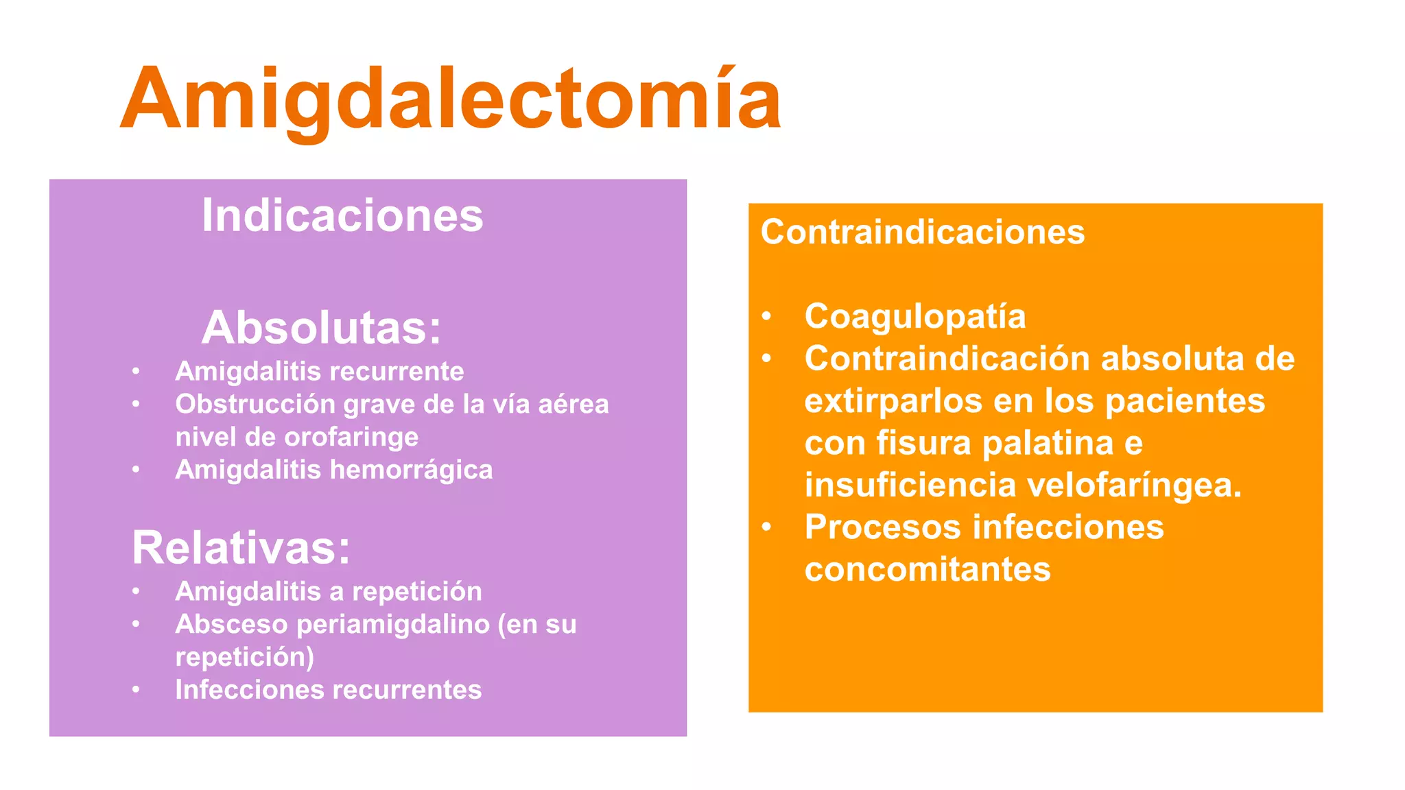 Amigdalectomia & Adenoidectomia | PPTX
