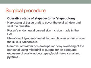 otosclerosis a middle ear pathology causing deafness | PPTX | Ear, Nose ...