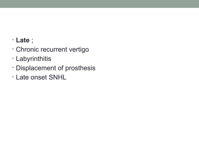 otosclerosis a middle ear pathology causing deafness | PPTX | Ear, Nose ...